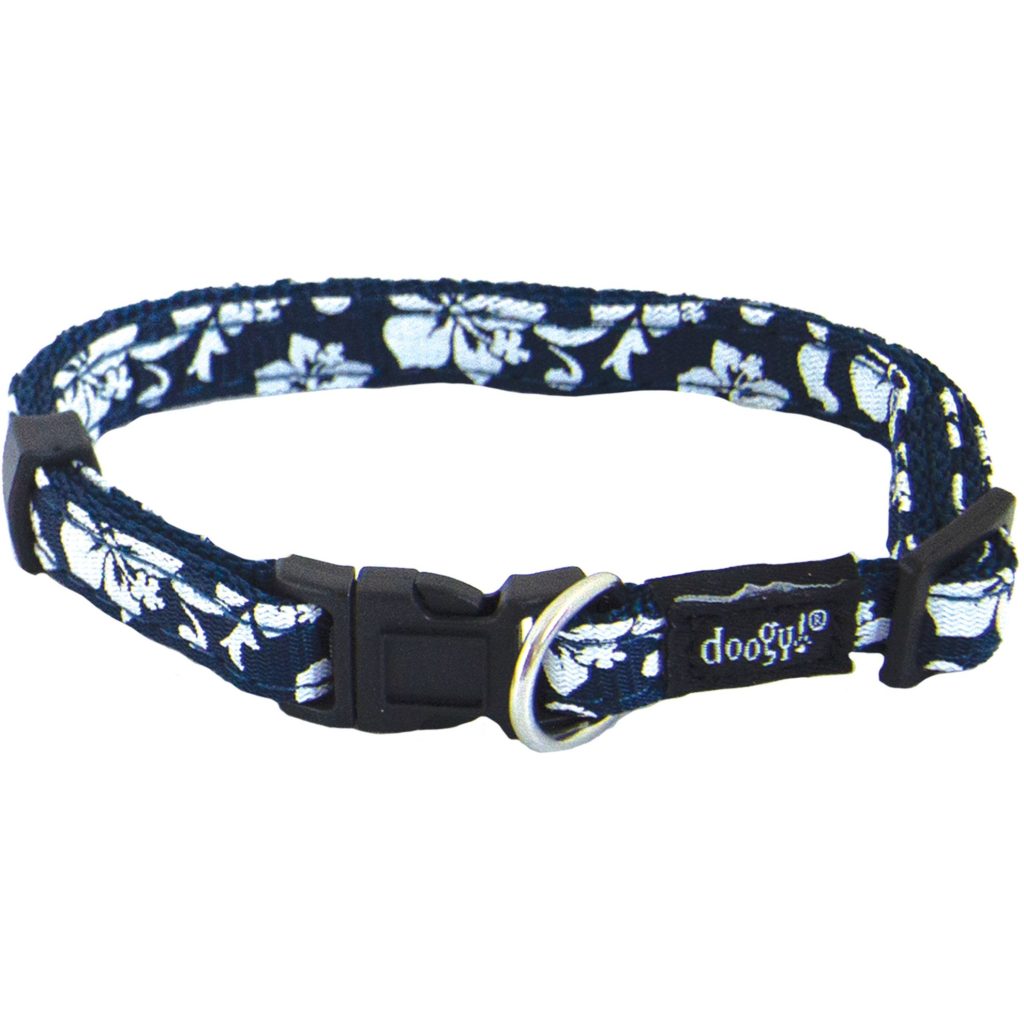 Collier chien nylon Tahiti Doogy Classic - doogy.fr